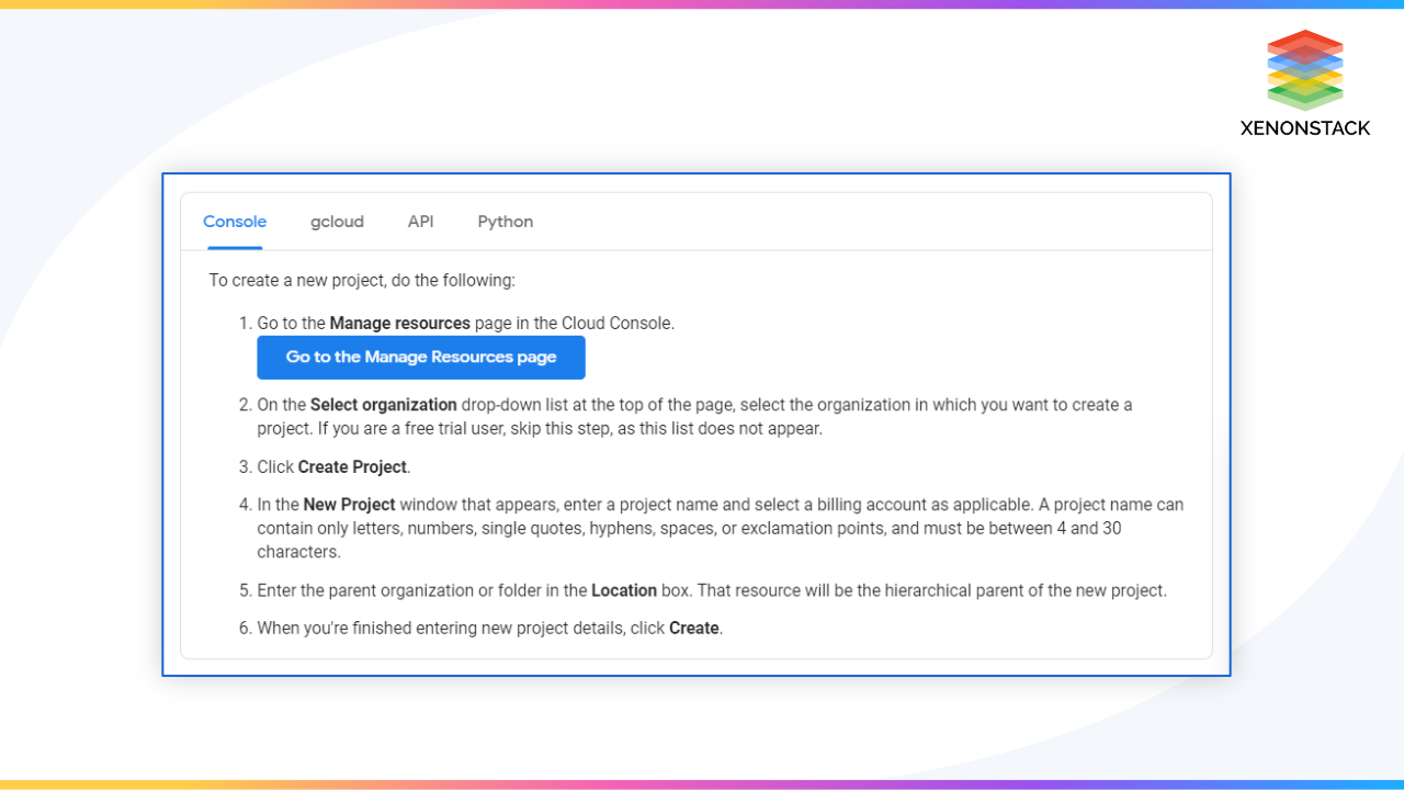 How to Create and Manage Google Cloud Platform Projects?