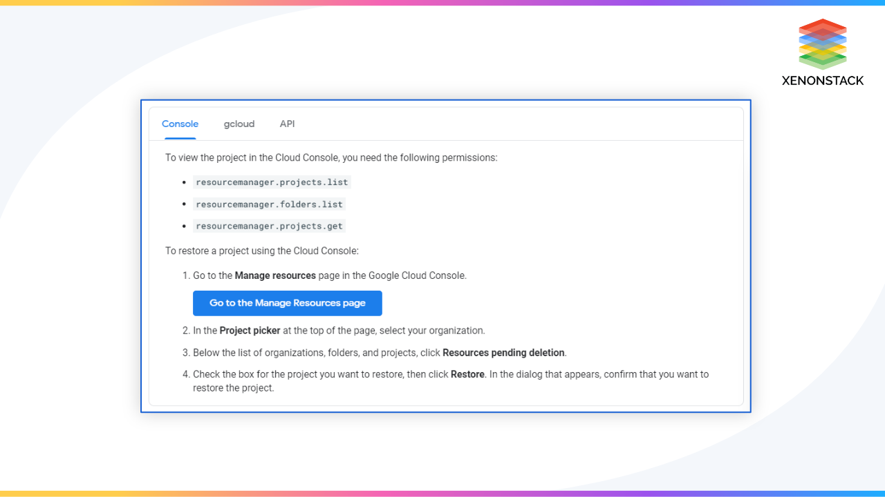 How to Create and Manage Google Cloud Platform Projects?